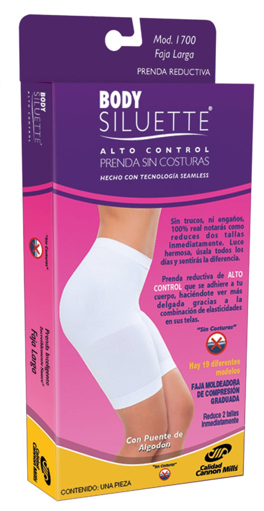 Body Faja Larga 1700 – Fajas Body Siluette - México